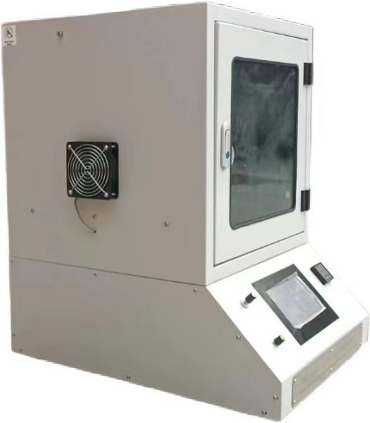 Quality ISO 340 /AS1334.10 Conveyor Belt Vertical Burning Test Chamber 20cm Long Vent for sale