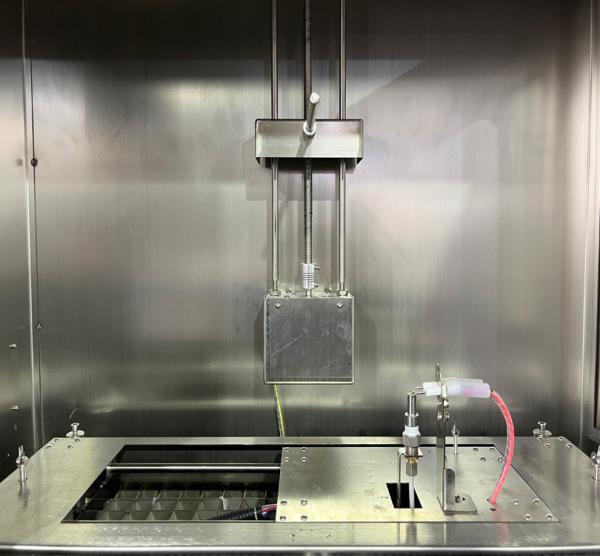 Quality Single Flame Source Test Ignitability Tester EN ISO 11925-2/DIN 53438 for sale