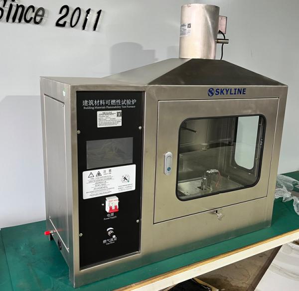 Quality Single Flame Source Test Ignitability Tester EN ISO 11925-2/DIN 53438 for sale
