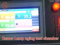 3KW 150l Xenon Lamp Aging Test Chamber Air Cooled
