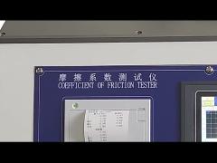 ASTMD1894 Plastic Film Coefficient Friction Testing Machine Coefficient Of Friction Tester