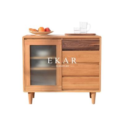China Dining Room Sideboard Table Solid Wood Cabinet New Modern Designs for sale