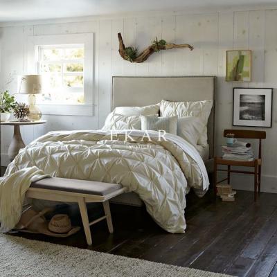 China Modern Fabric Divan Upholstered Simple Design Wooden Bed for sale