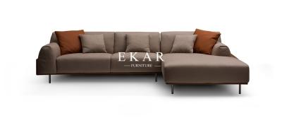 China New Style Factory Direct Italy Designer L Shaped Sofa Foshan for sale