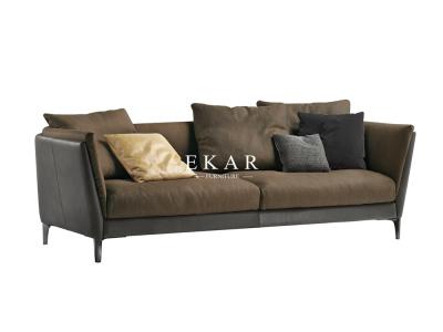 China Contemporary Style High End New Model Large Corner Italian Sofa for sale