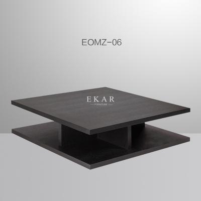 China Wooden Latest Simple Nordic Design Square Coffee Table for sale