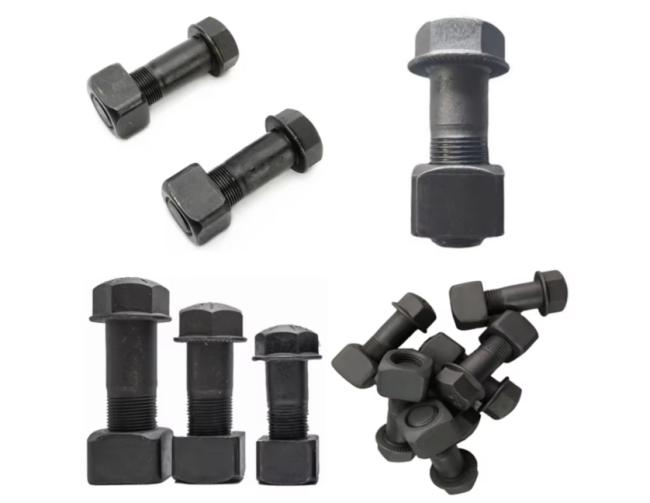 Komatsu PC200/300 Excavator Track Shoe Bolts - High Strength Construction