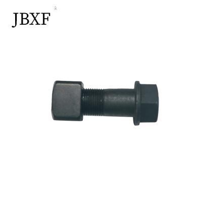 China Grade 10.9 Track Pad Bolts Hexagon Head For CAT 313D Komatsu PC130 Excavator Screw for sale