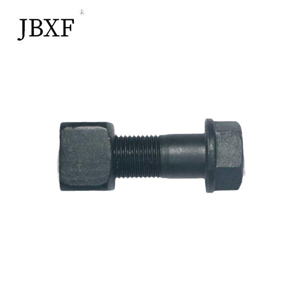 Quality Space Saving Dozer Track Bolts Plain Finish For Narrow Undercarriages for sale