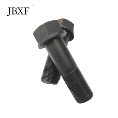 China Zinc Plated Case CX130 Dozer Track Bolts Vibration Resistant For Urban Construction for sale