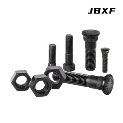 중국 불도저 트랙 볼트 M24×70mm 12.9 등급 OEM 8T9079/3K9770 헤비 듀티 도저 하부 구조 볼트 판매용