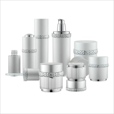 China Frascos de creme vazios Diamond Cosmetic Packaging 30g 50g dos cuidados pessoais à venda