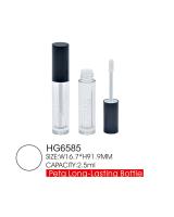 China 2.5ml PETG Empty Lip Gloss Container Thick Wall Lip Glaze Bottle Recyclable 16.7mm for sale