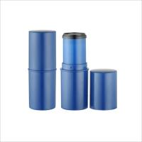China 18g ABS Plastic Empty Round Deodorant Stick Container for Cosmetic Packaging with Custom Logo Options for sale