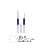 China HG6655 Dual Function Empty Eyeliner Bottle 7ml Capacity 11.1mm Diameter for Eyelash Growth Liquid for sale