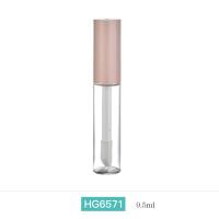 China Customized Empty Lip Gloss Bottle 1-12ml PETG Plastic with Screw Cap and Silk Screen Logo for sale
