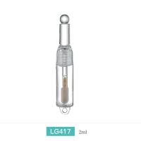 China Clear PETG Empty Lip Gloss Bottle 10000pcs ISO SGS Certified Custom Applicator for sale