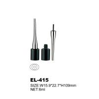 China Empty Eyeliner Bottle 1-15ml Plastic Brush Tip Applicator Leakproof Screw Cap for sale