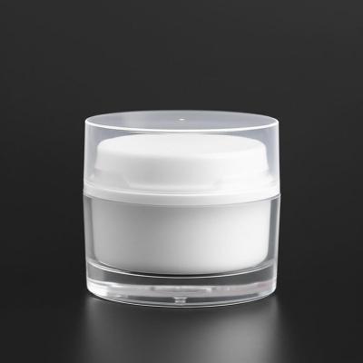 China Customized Cosmetic Cream Jar with PP Inner Bottle Material for Skin Care Cream and Face Cream Packaging for sale