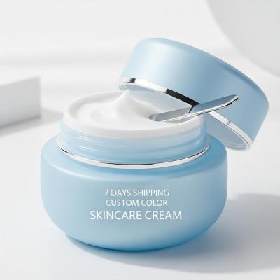 China PP Inner Bottle Material Cosmetic Cream Jar with 7 Days Shipping and Custom-made Colour for Skincare Facial Cream Pot for sale