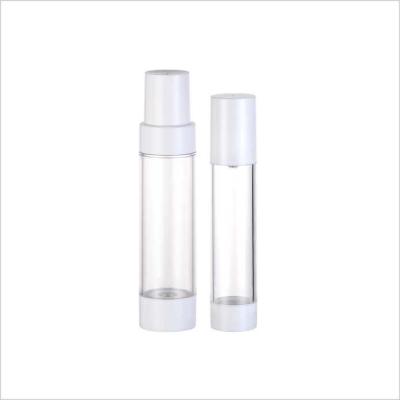 China 80ml 120ml Airless Bottle Packaging Rotary Airless Pump Bottle With Collar Base for sale