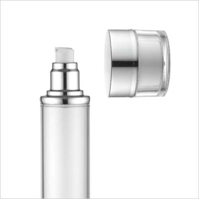 China Duidelijk Kosmetisch Flessenaluminium Zonder lucht Ring Collar 15ml 30ml 50ml 2oz 80ml 100ml 4oz Te koop
