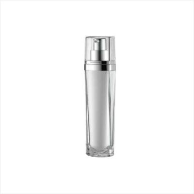 China 15ml, 30ml, garrafa acrílica da bomba da loção da parede dobro plástica luxuosa dos cuidados com a pele 50ml à venda