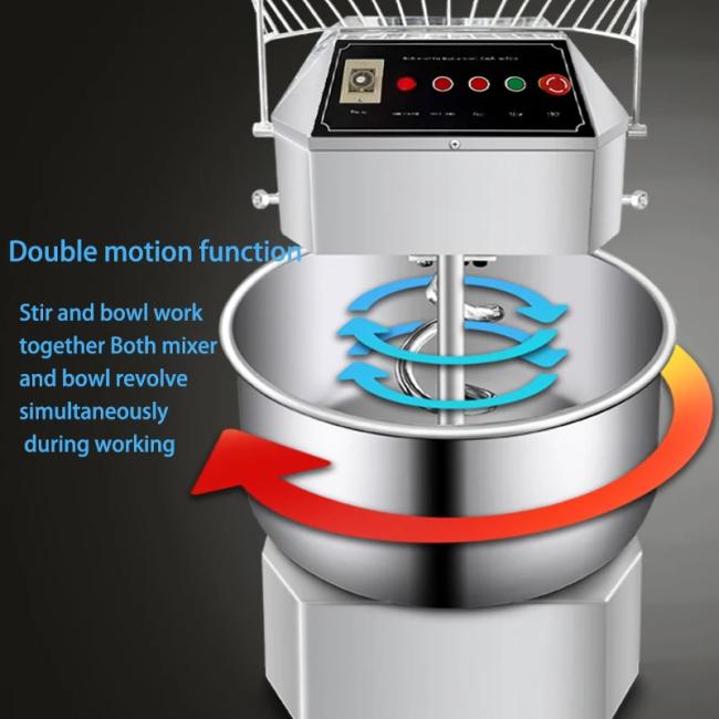 Efficient High Capacity Kitchen Appliance Dough Mixer