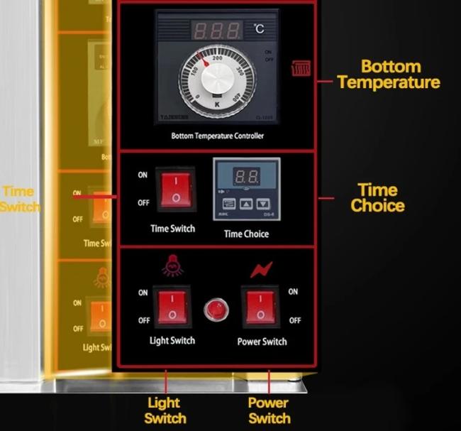 High-Quality Gas Baking Bakery Oven with Computer Board