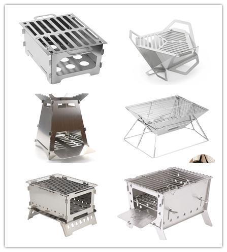 Foldable Camping Grill Stove BBQ Garden Grill