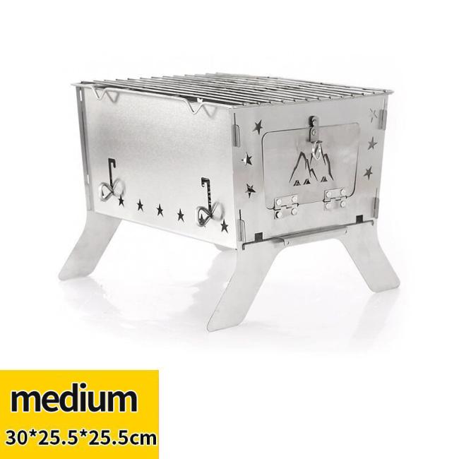 OEM Foldable Campfire Barbecue Stove Grill Custom Mantel BBQ