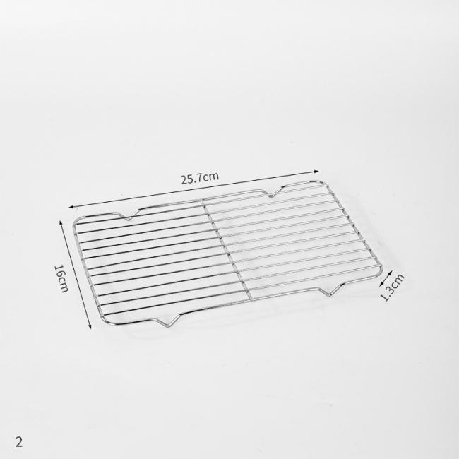Food Grade Stainless Steel Wire Mesh Baking Net Square Barbecue Net Baking BBQ