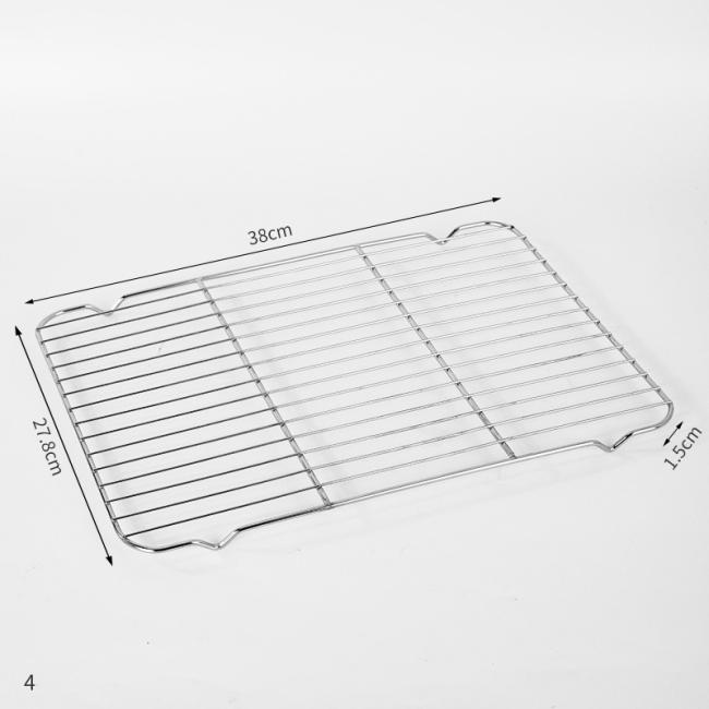 Food Grade Stainless Steel Wire Mesh Baking Net Square Barbecue Net Baking BBQ