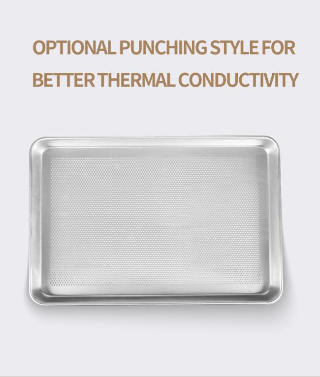 Bread Baking Tray Pizza Pan Baking Oven Food Serving Tray Food Container Pan