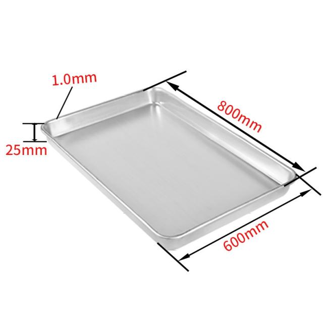Large Inventory Aluminum Plated Baking Bakery Oven Tray