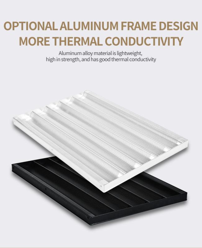 4-10 Rows Non Stick Bread French Baguette Oven Bakery Tray Baking Pan Mould