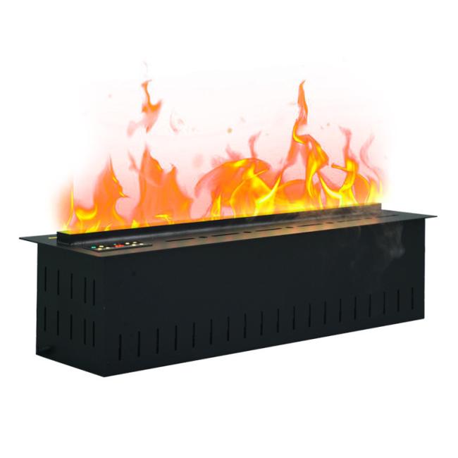 Wood Burning Fireplace Simulated Flame Electric Fireplace Indoor Heat Humidify Decorative Stove