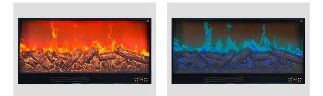 Multiple Function Electronic Simulated Flame with Atomizing Humidification Function Fireplace