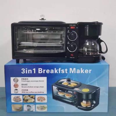 China 3.800kg Pakket Bruto Gewicht Ontbijt Maker met elektrische oven en koffiemachine Te koop