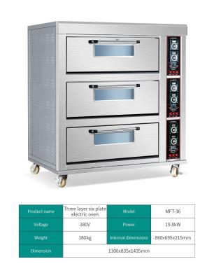 Cina Forno elettrico per la cottura con controllo di temperatura individuale in vendita