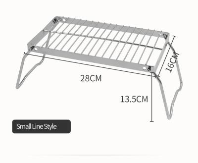 China Draagbare roestvrijstalen BBQ-grill voor campingkachel zonder oververhitting Te koop