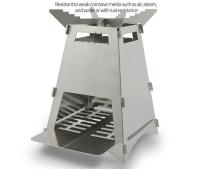 China Foldable Stainless Steel Matel Camping BBQ Grill Stove With PRO-E Drawing Format for sale