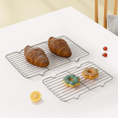 China Voedingsmiddelenkwaliteit roestvrij staal Bakoven Rack Mesh Non-Stick Finish Te koop