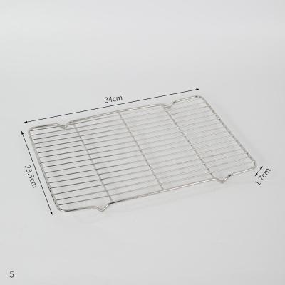 China Customized Request Food Grade Stainless Steel Wire Mesh Oven Rack in Customizable Size Te koop