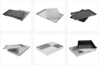China Customized Request Durable Bakeware Cookware Aluminium Carbon Steel Baking Trays for sale