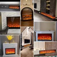 China High Brightness LED Lights Simulate Flame Electronic Fireplace With CE Certification for sale