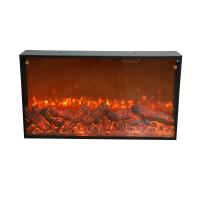 China Multi Function Modern Electric Fireplace With Sound Control Smart Flame Electric Stove for sale