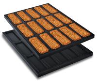 China 50x72x3cm Rectangular Bayonet Plate Sesame Pancake Date Cake Baking Mold for sale