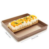 China Premium Non-Stick Square Baking Tray For Perfectly Even Cakes for sale