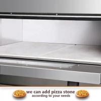 China Even Heating Single Layer Dual Pan Electric Oven for sale